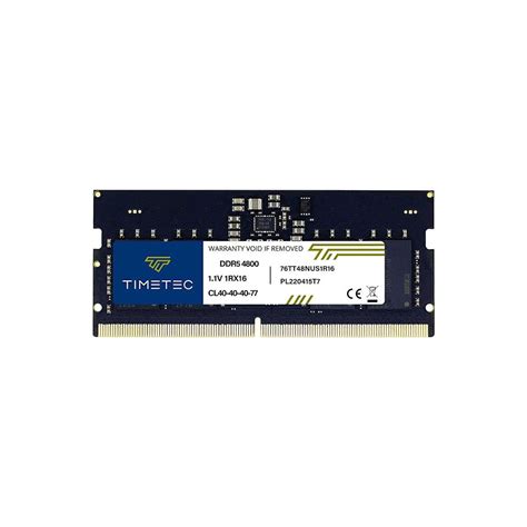 Timetec 76tt48nus1r8 16 Ddr5 4800mhz 16gb Notebook Ram Fiyatları Ve