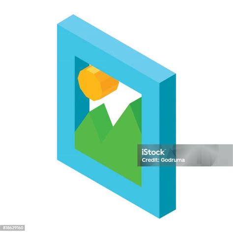 모바일 장치 격리 된 3d 일러스트 레이 션에 대 한 갤러리 아이콘 자료실에 대한 스톡 벡터 아트 및 기타 이미지 자료실 3차원 형태 아이콘 Istock