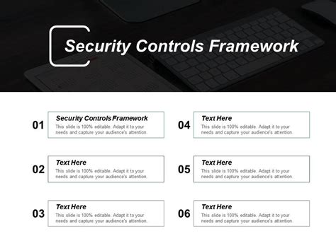 security controls framework ppt powerpoint presentation slides clipart