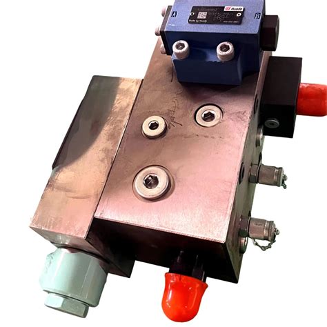 B271g611 5 220 160 340 Hydraulic Cylinder With Valve Block Fysci