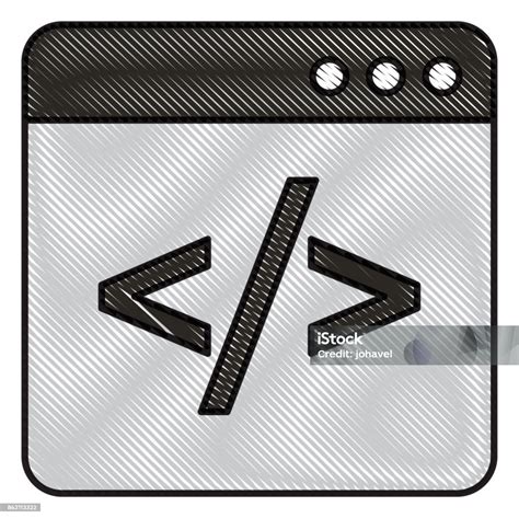 Coding Window Web Programming Development Stock Illustration Download Image Now Coding