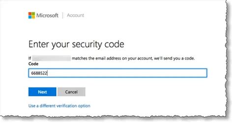 Where To Enter Your Microsoft Verification Code Jot Journey