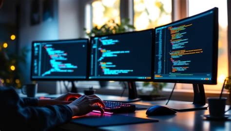 Free Professional Coding Setup Image Download At Stockcake