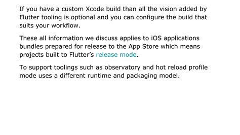 Ios Application Bundle By Flutter Ppt