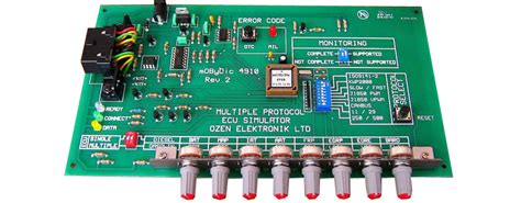 Ozen Elektronik Multiple Protocol Obd Ecu Simulator Mobydic4910
