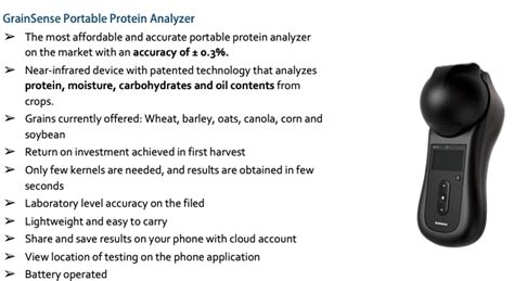 Prairie Grain Analyzers Clews Management