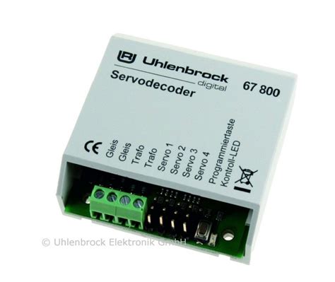 Uhlenbrock 67800 Servo Accessory Decoder Uk