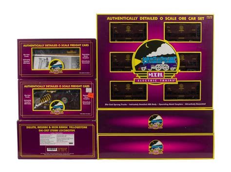 Sold At Auction Mth Electric Trains Mth Model Train O Scale Duluth Assortment