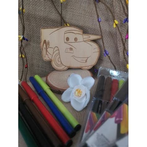 Фигура за оцветяване кола Маккуин Светкавицата