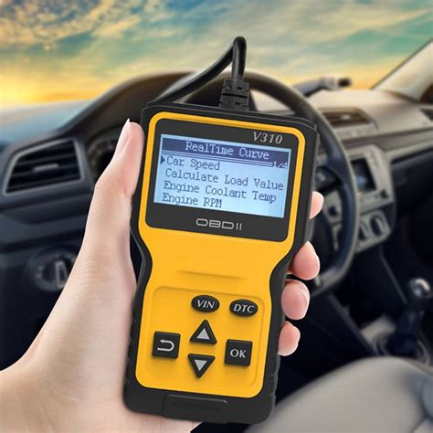 V Code Reader Scanner V Check Engine Fault Car Speed Probe Diagnostic Tool