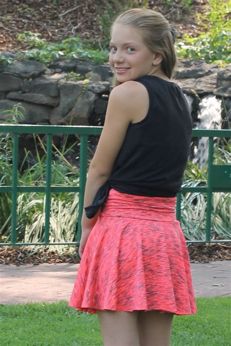 Rally Skirt Youth Pdf Sewing Pattern 2 16 Greenstyle