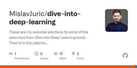 Github Mislavjuricdive Into Deep Learning These Are My Exercise Solutions To Some Of The