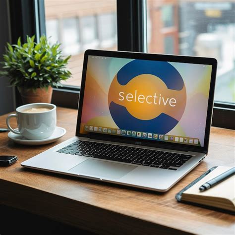 Premium Photo Selective Focus Laptop Blank Screen