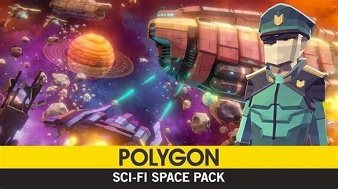 3d Model Polygon Sci Fi Space Vr Ar Low Poly Cgtrader