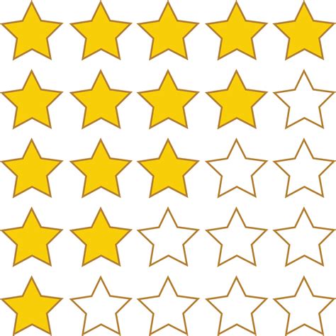 Download Amazon Stars Star Ratings Review Stars Royalty Free Vector