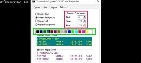 Customize The Look Of Windows 10 Command Prompt
