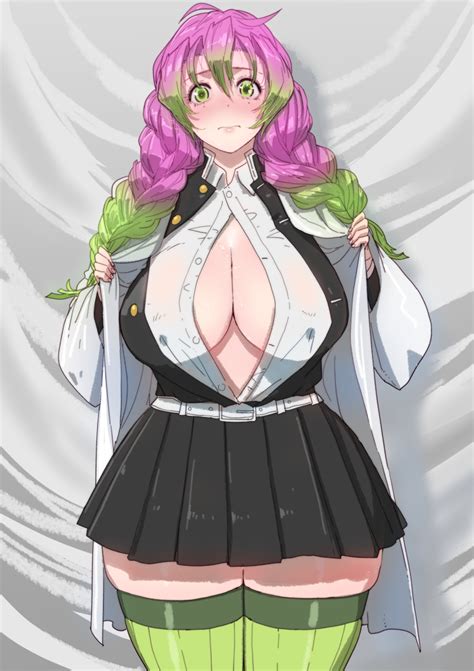 Kanroji Mitsuri Kimetsu No Yaiba Drawn By Butcherboy Danbooru