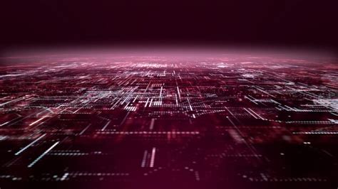 Premium Photo Futuristic Digital Matrix Particles Grid Virtual Reality Abstract Cyber Space