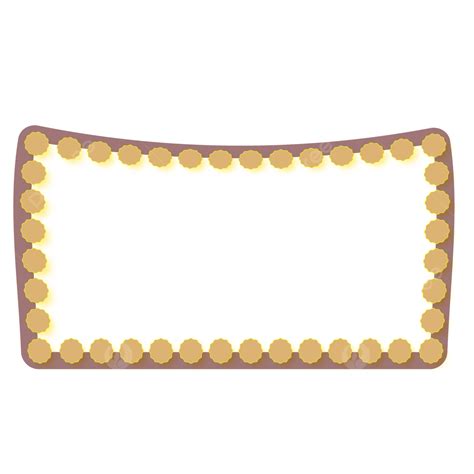 Yellow Bord Frame Pastel Title Vector Title Box Bord Pastel Shape Yellow PNG And Vector With