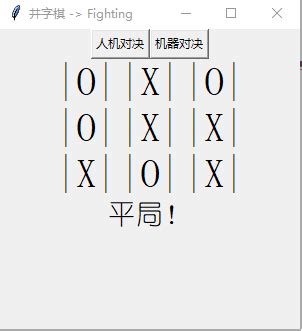 python 井字棋 GUI 人机对战机器对战 threadingtkinter库 波士地盘 博客园