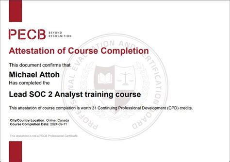 Michael Attoh On Linkedin Pecb