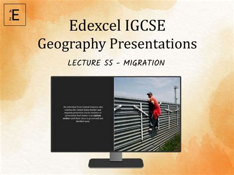 Edexcel Igcse Geography Lecture 55 Migration Teaching Resources