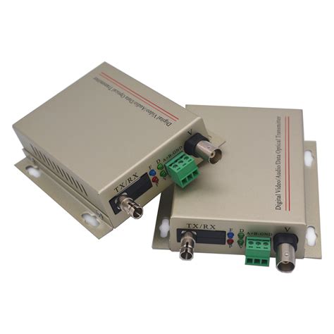 Analog Video Converter Over Fiber Opticanalog Camera Converters