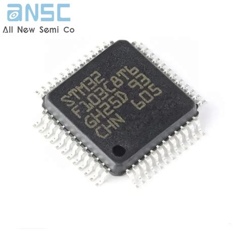 2025 Stock Ic Chip Stm32f103c8t6 Stm32 Stm32f103c8 Stm32f103 Arm