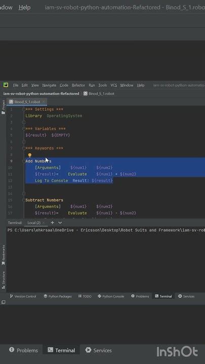 Part 1 Keywords In Robot Framework Python Robotframework Coding