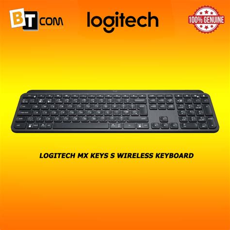 Logitech Mx Keys S Wireless Keyboard 920 011563 920 011564 Shopee Malaysia