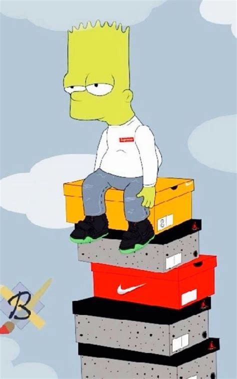 Bape Bart Simpson Wallpapers Wallpaper Cave