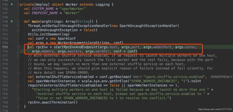 Spark Worker 启动流程及源码详解spark Start Worker Csdn博客