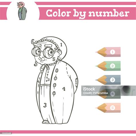 숫자로 색상입니다 미취학 아동을 위한 색칠 페이지입니다 유치원과 학교의 숫자를 알아보십시오 공부에 대한 스톡 벡터 아트 및 기타 이미지 Istock