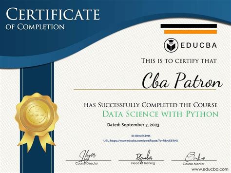 i have completed data science with python from djvg dmt