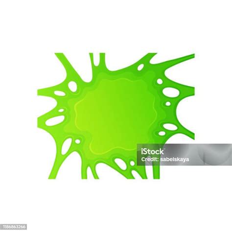 스트레칭과 같은 잇몸과 총 점액 젤리 질감녹색 사실적인 점액 튀김 3차원 형태에 대한 스톡 벡터 아트 및 기타 이미지 3차원 형태 공란 공포 무서움 Istock