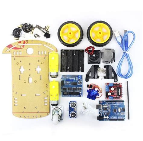 2wd Robot Wheel Smart Car Kit Arduino Uno Auto Jotech Shop