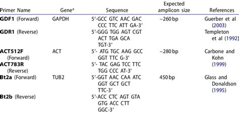 Primers Used For Pcr Amplification And DnA Sequencing Download Scientific Diagram