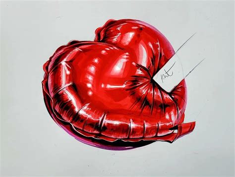 풍선 기초디자인 그림 질감 아이디어