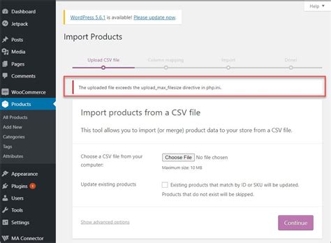 import large woocommerce files 25k records store manager for woocommerce new experience
