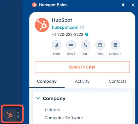 Use The Hubspot Sales Chrome Extension Across The Web