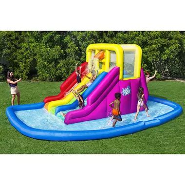 Sams Club Water Slide H2ogo Triple Splash Mega Water Park