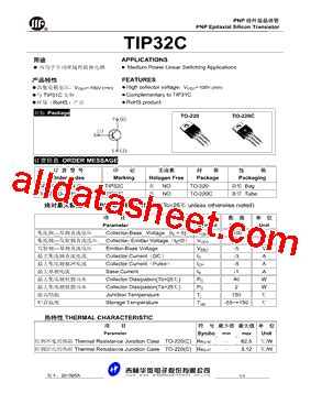 TIP C Datasheet PDF JILIN SINO MICROELECTRONICS CO LTD
