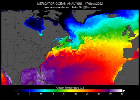 Strong Ocean Anomalies Are Developing Over The Gulf Stream Area In The