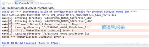 图文手把手教程 Esp8266 Sdk开发环境搭建及helloworld显示使用安信可aithinkeridev152编程8266sdk开发 Csdn博客