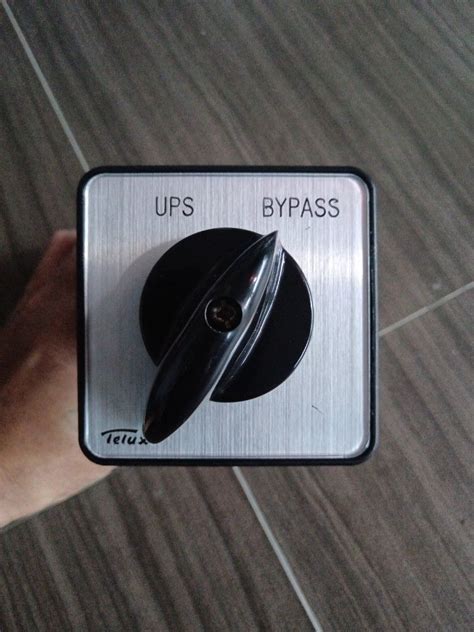 Ups Bypass Switch Tv And Home Appliances Electrical Adaptors And Sockets On Carousell