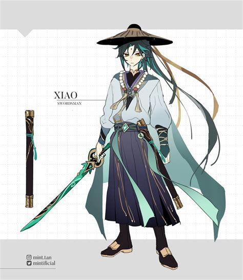 Hoyofair 2023 I Designed A ‘wuxiachivalry Outfit For Xiao Genshin