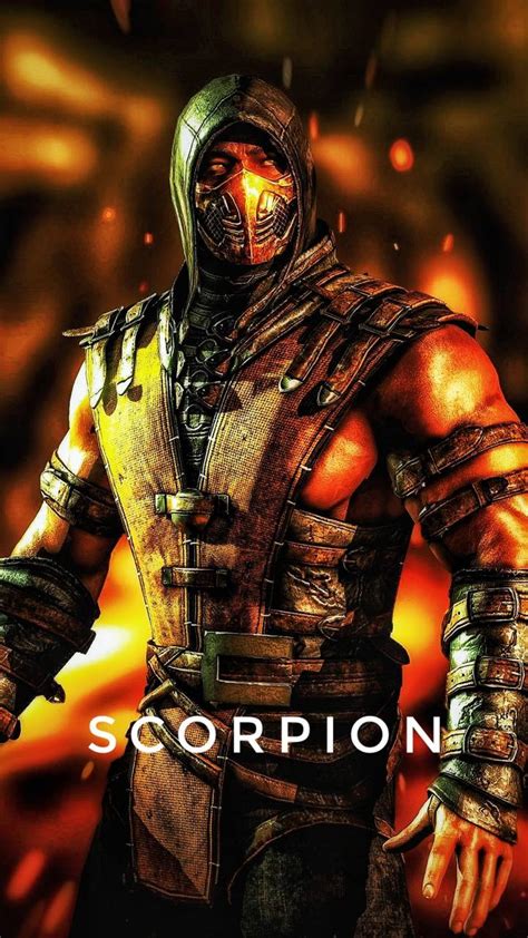 Mk11 Scorpion Wallpapers Wallpaper Cave