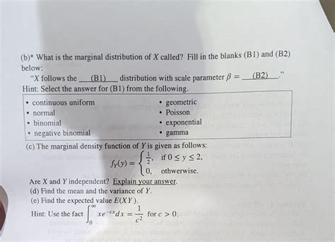 Solved Problem Pts The Joint Probability Density Chegg