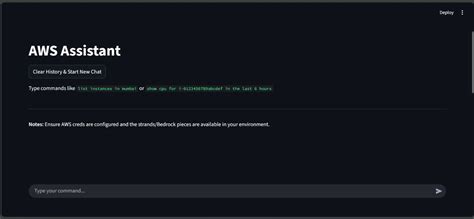 Aws Assistant Agent Devpost