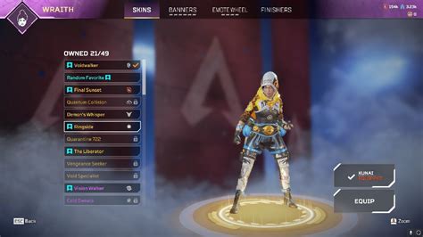 Sold 588 Level Wraith Kunai Valkyrie Algs Badge S12 Master Badge S15